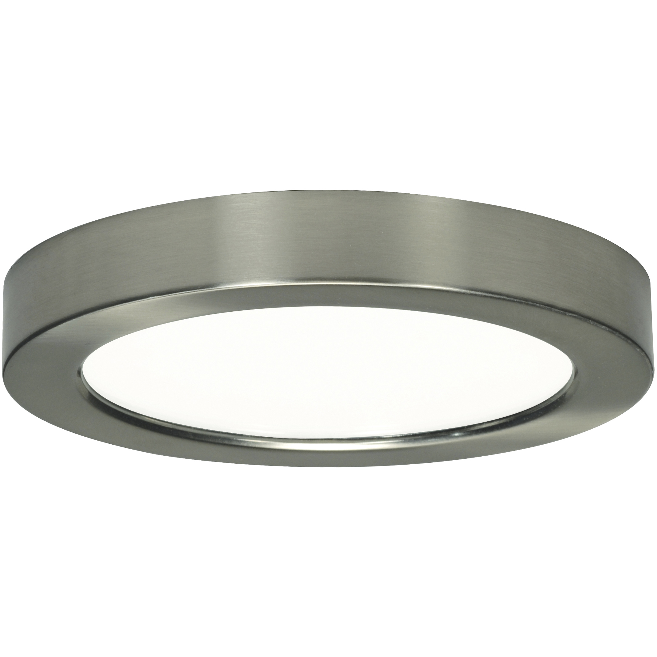 Satco S29329 Heartland LED 7 inch Brushed Nickel Flush Mount Ceiling ...